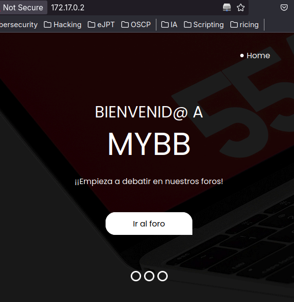 Mybb Dockerlabs | JuanBelin
